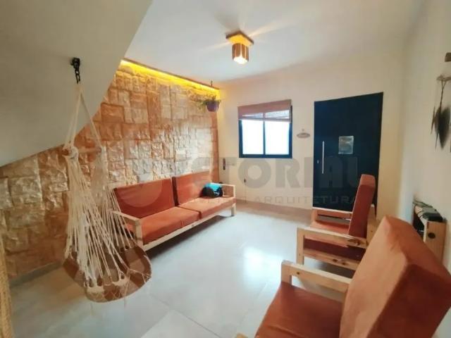 Sobrado com 2 dormitórios à venda, 80 m² por R$ 450.000,00 Golfinho Caraguatatuba/SP