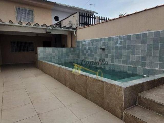 Sobrado com 2 dormitórios à venda, 80 m² por R$ 380.000 Estância Balneária Tupy Itanhaém/SP