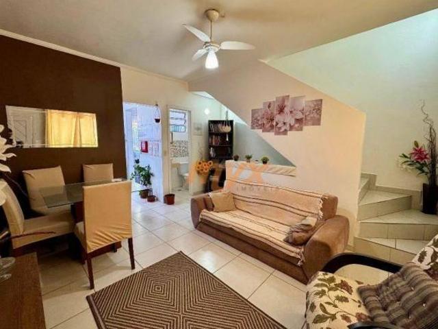 Sobrado com 2 dormitórios à venda, 81 m² por R$ 350.000,00 Parque Bitaru São Vicente/SP