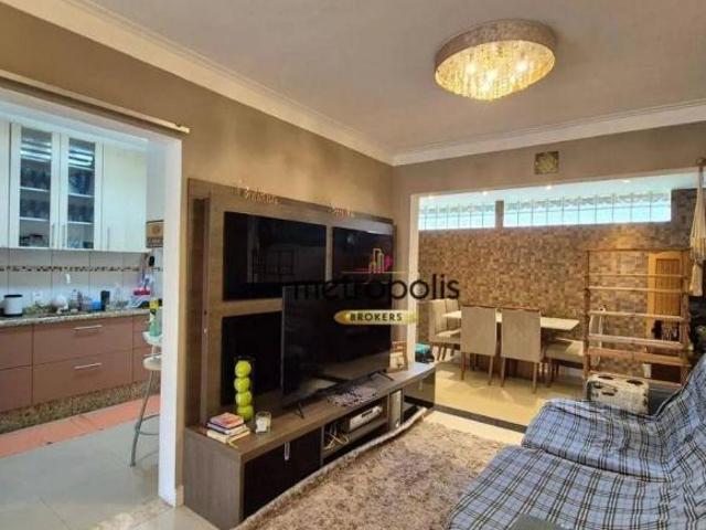 Sobrado com 2 dormitórios à venda, 84 m² por R$ 529.000,00 Vila Metalúrgica Santo André/SP