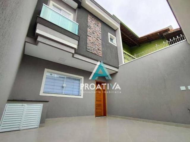 Sobrado com 2 dormitórios à venda, 90 m² Jardim das Maravilhas Santo André/SP