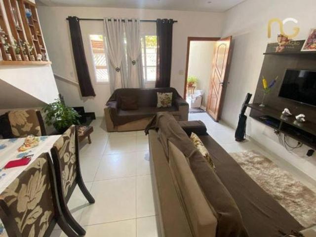 Sobrado com 2 dormitórios à venda, 90 m² por R$ 570.000,00 Maracanã Praia Grande/SP