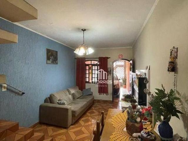 Sobrado com 2 dormitórios à venda, 91 m² por R$ 398.000,00 Conjunto Residencial Enseada São Bern