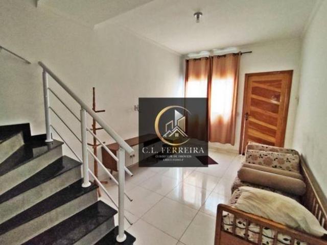 Sobrado com 2 dormitórios à venda por R$ 325.000,00 Tupi Praia Grande/SP