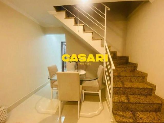 Sobrado com 2 dormitórios e churrasqueira à venda, 141 m² – Jordanópolis, São Be