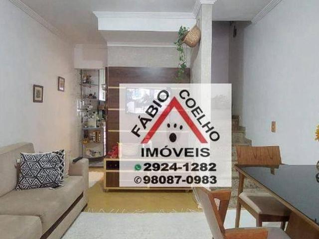 Sobrado com 2 dormitórios e quintal à venda, 71 m² por R$ 450.000 Jardim Sabará São Paulo/SP
