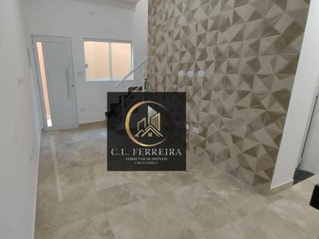Sobrado com 2 quartos à venda, 54 m² por R$ 380.000 Vila Guilhermina Praia Grande/SP