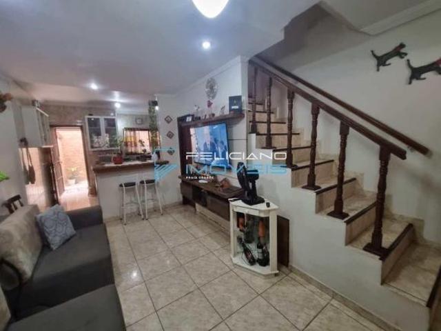 Sobrado com 2 quartos, Balneário Maracanã, Praia Grande R$ 430 mil, Cod: 6924