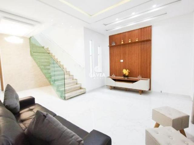 Sobrado com 2 Suítes e Espaço Gourmet Caiçara Praia Grande/SP