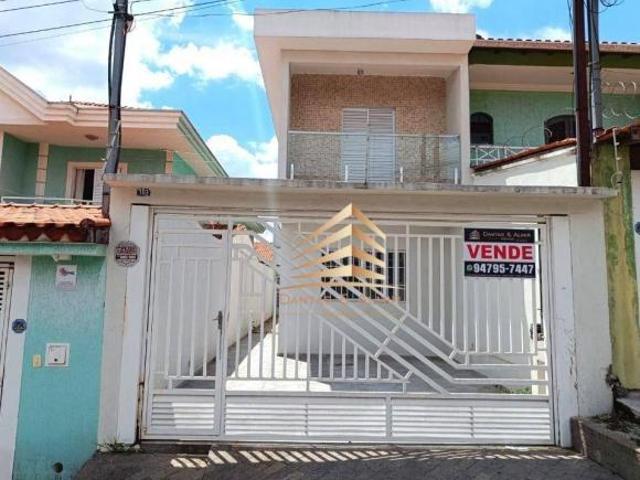 Sobrado com 2 suítes e 2 vagas à venda, 113 m² por R$ 639.500 Parque Renato Maia Guarulhos/SP