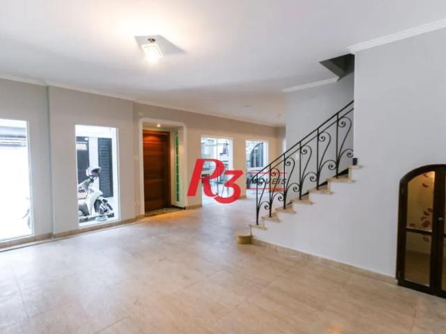 Sobrado para alugar, 176 m² por R$ 12.000,00/mês Gonzaga Santos/SP