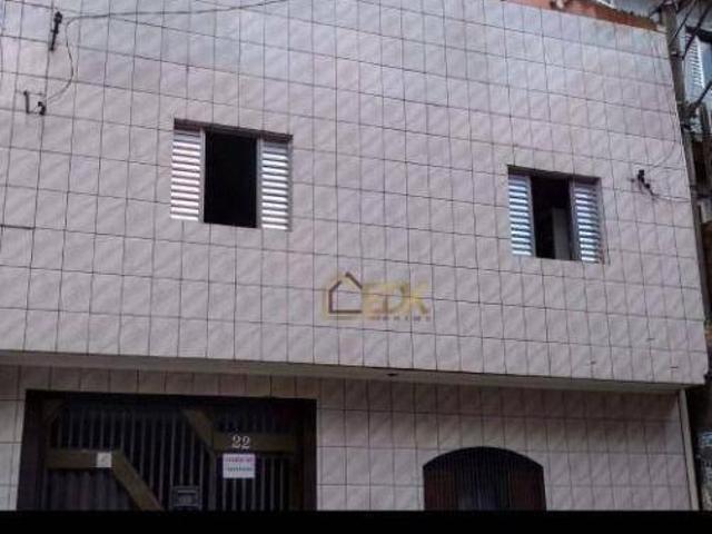 Sobrado com 3 dormitórios à venda, 105 m² por R$ 255.000 Piraporinha Diadema/SP