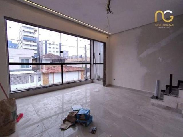 Sobrado com 3 dormitórios à venda, 105 m² por R$ 549.900,00 Vila Guilhermina Praia Grande/SP
