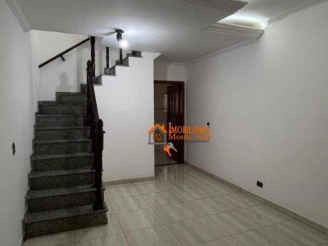 Sobrado com 3 dormitórios à venda, 105 m² por R$ 632.000 Vila Galvão Guarulhos/SP