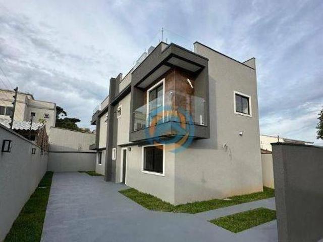 Sobrado com 3 dormitórios à venda, 106 m² por R$ 599.000 Uberaba Curitiba/PR