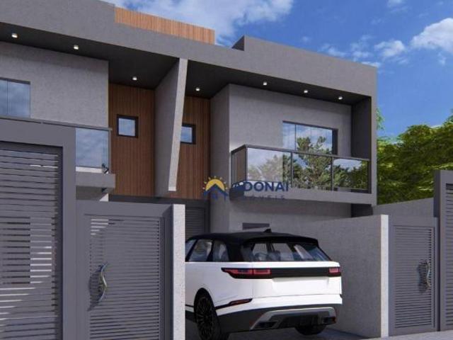 Sobrado com 3 dormitórios à venda, 107 m² por R$ 599.980 Eliana Guaratuba/PR
