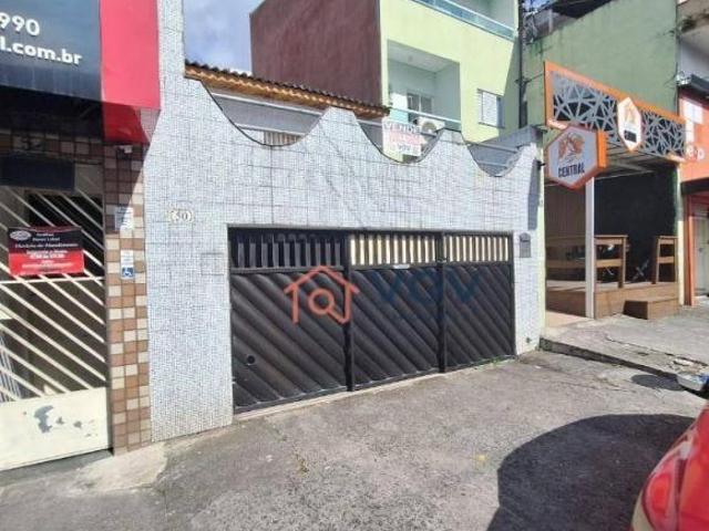 Sobrado com 3 dormitórios à venda, 100 m² por R$ 550.000,00 Vila Diadema Diadema/SP