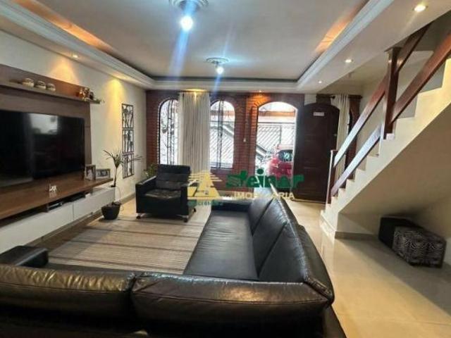 Sobrado com 3 dormitórios à venda, 100 m² por R$ 670.000,00 Vila Augusta Guarulhos/SP