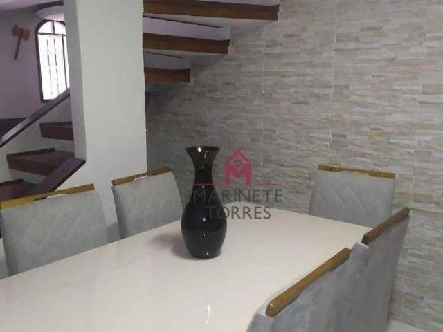 Sobrado com 3 dormitórios à venda, 100 m² por R$ 850.000,00 Assunção São Bernardo do Campo/SP
