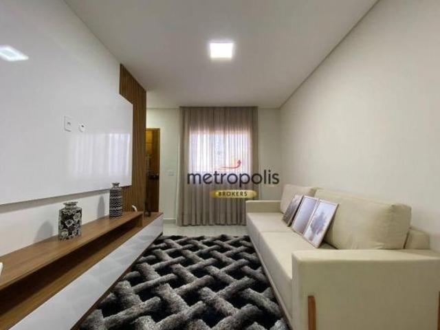 Sobrado com 3 dormitórios à venda, 100 m² por R$ 880.000,00 Vila Camilópolis Santo André/SP