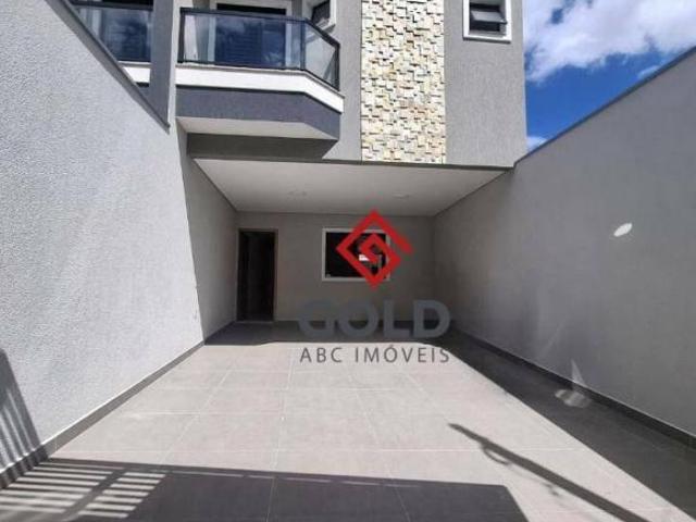 Sobrado com 3 dormitórios à venda, 100 m² por R$ 950.000,00 Campestre Santo André/SP