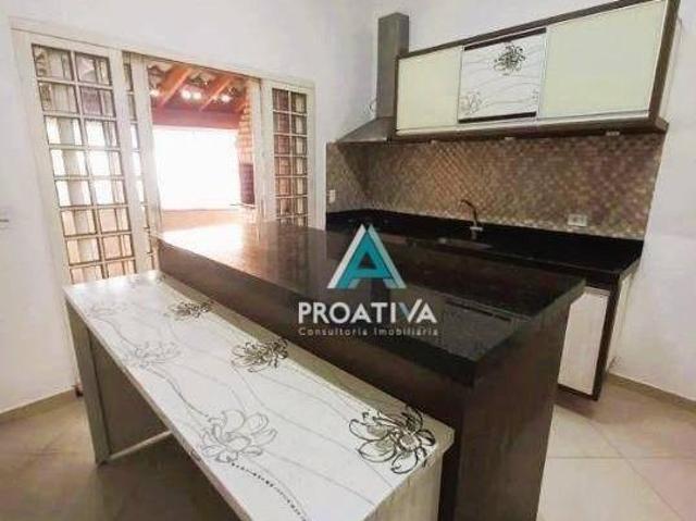 Sobrado com 3 dormitórios à venda, 101 m² Centro Santo André/SP