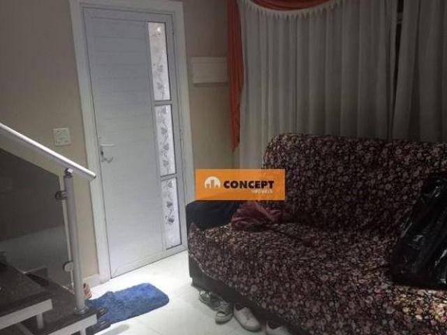 Sobrado com 3 dormitórios à venda, 101 m² por R$ 450.000,00 Parque Residencial Marengo Itaquaque