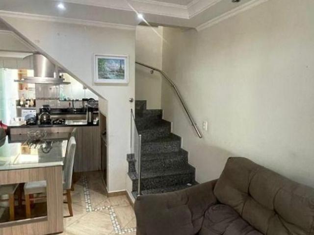 Sobrado com 3 dormitórios à venda, 101 m² por R$ 840.500,00 Vila Alzira Santo André/SP