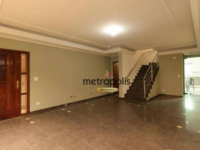 Sobrado com 3 dormitórios à venda, 102 m² por R$ 1.380.000,00 Vila Pires Santo André/SP