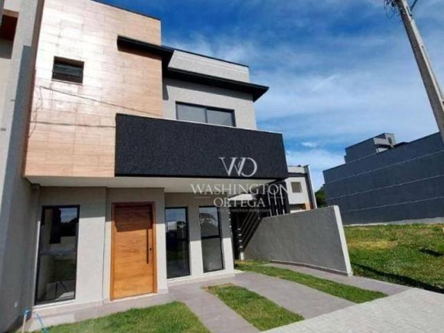 Sobrado com 3 dormitórios à venda, 115 m² por R$ 729.000,00 Costeira São José dos Pinhais/PR