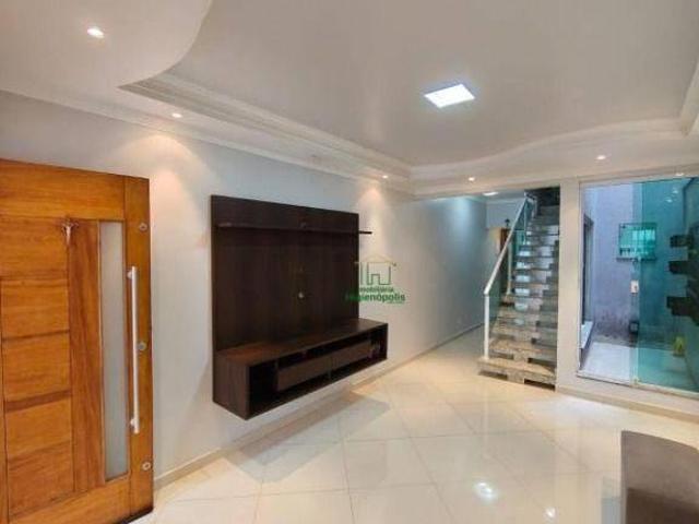 Sobrado com 3 dormitórios à venda, 115 m² por R$ 750.000,00 Vila Floresta Santo André/SP