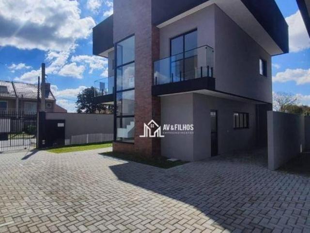 Sobrado com 3 dormitórios à venda, 117 m² por R$ 749.000,00 Cajuru Curitiba/PR