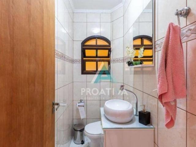 Sobrado com 3 dormitórios à venda, 117 m² por R$ 750.000,00 Parque Erasmo Assunção Santo André/S