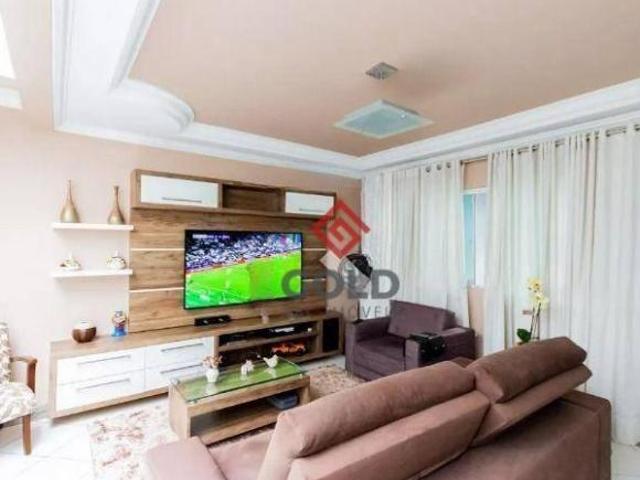 Sobrado com 3 dormitórios à venda, 118 m² por R$ 750.000 Utinga Santo André/SP