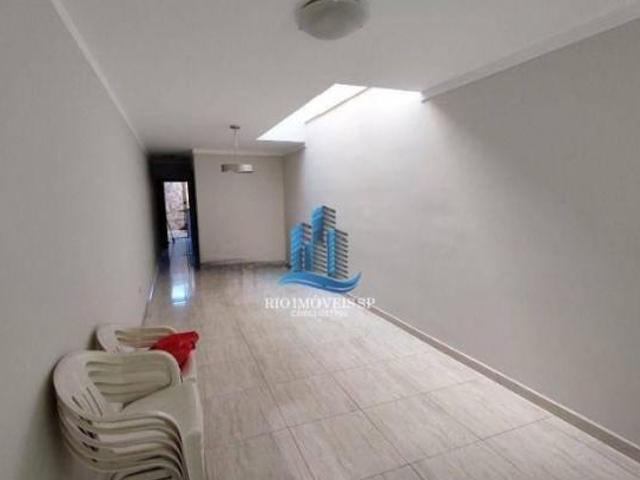 Sobrado com 3 dormitórios à venda, 119 m² por R$ 590.000,00 Vila Valparaíso Santo André/SP