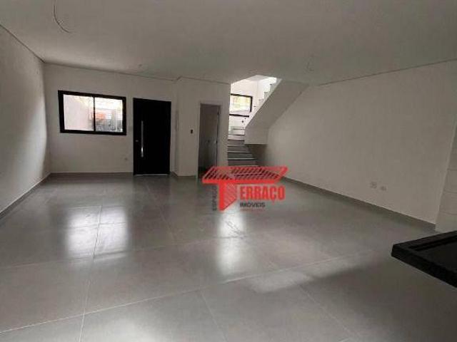 Sobrado com 3 dormitórios à venda, 110 m² por R$ 1.060.000,00 Campestre Santo André/SP