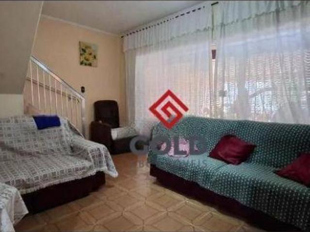 Sobrado com 3 dormitórios à venda, 110 m² por R$ 610.000,00 Vila Alzira Santo André/SP