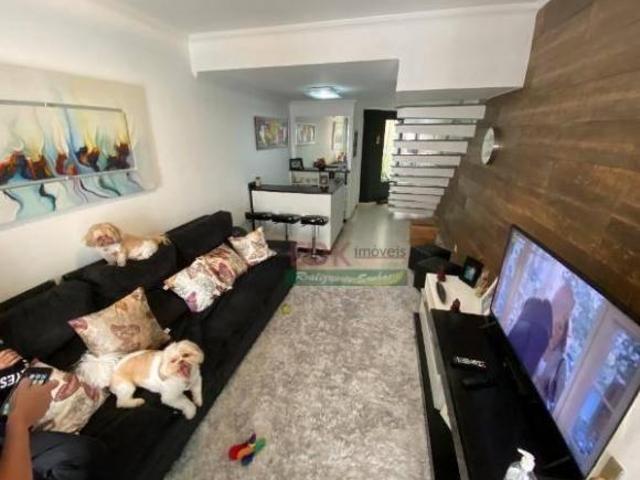 Sobrado com 3 dormitórios à venda, 111 m² por R$ 595.000,00 Vila Linda Santo André/SP
