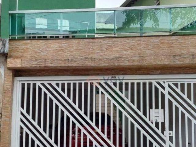 Sobrado com 3 dormitórios à venda, 124 m² por R$ 700.000,00 Vila Campestre São Paulo/SP