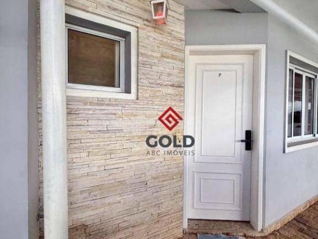 Sobrado com 3 dormitórios à venda, 124 m² por R$ 850.000,00 Vila Homero Thon Santo André/SP