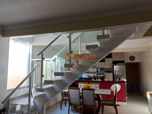 Sobrado com 3 dormitórios à venda, 125 m² por R$ 447.000,00 Parque Primavera Guarulhos/SP