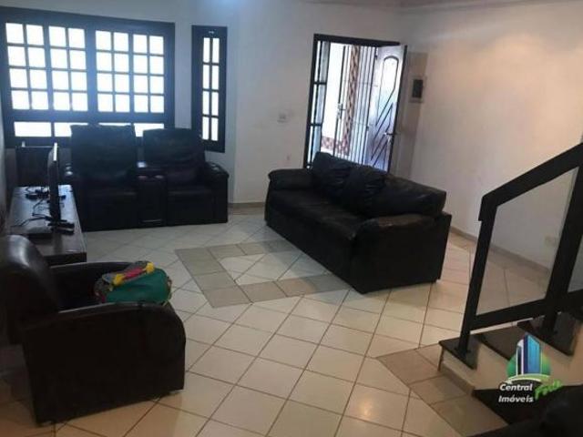 Sobrado com 3 dormitórios à venda, 125 m² por R$ 500.000,00 Mirim Praia Grande/SP