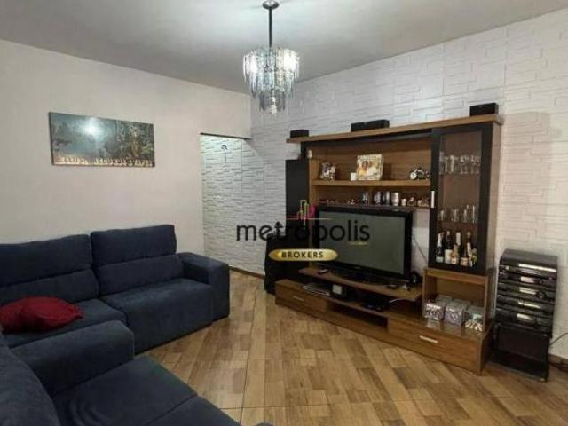 Sobrado com 3 dormitórios à venda, 147 m² por R$ 525.000,00 Jardim Las Vegas Santo André/SP