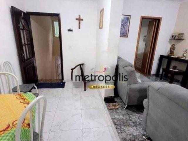 Sobrado com 3 dormitórios à venda, 125 m² por R$ 590.000,00 Parque Jaçatuba Santo André/SP