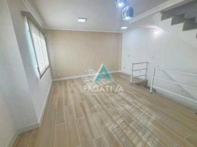 Sobrado com 3 dormitórios à venda, 125 m² por R$ 640.000,00 Jardim Progresso Santo André/SP