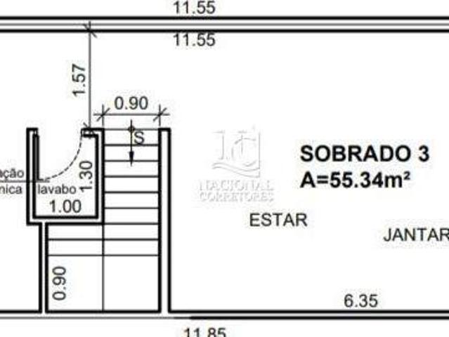 Sobrado com 3 dormitórios à venda, 126 m² Vila Pires Santo André/SP