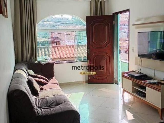 Sobrado com 3 dormitórios à venda, 127 m² por R$ 530.000,00 Vila Júpiter São Bernardo do Campo/S