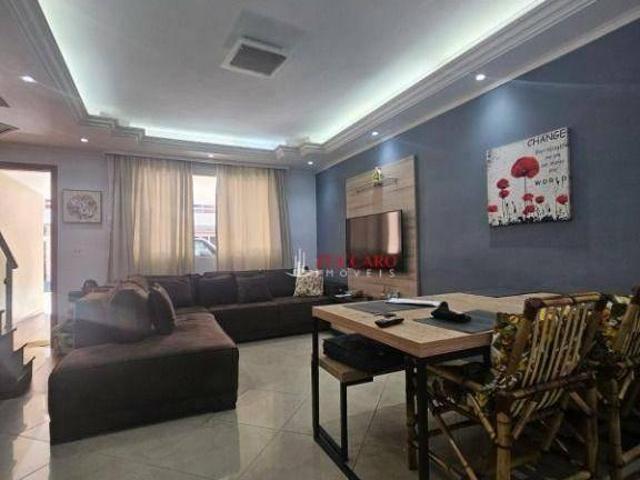 Sobrado com 3 dormitórios à venda, 127 m² por R$ 720.000,00 Ponte Grande Guarulhos/SP