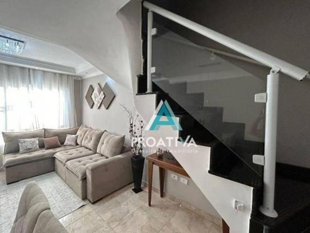 Sobrado com 3 dormitórios à venda, 127 m² por R$ 750.000,05 Demarchi São Bernardo do Campo/SP