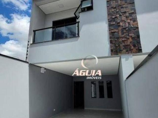 Sobrado com 3 dormitórios à venda, 127 m² por R$ 898.000,00 Parque das Nações Santo André/SP